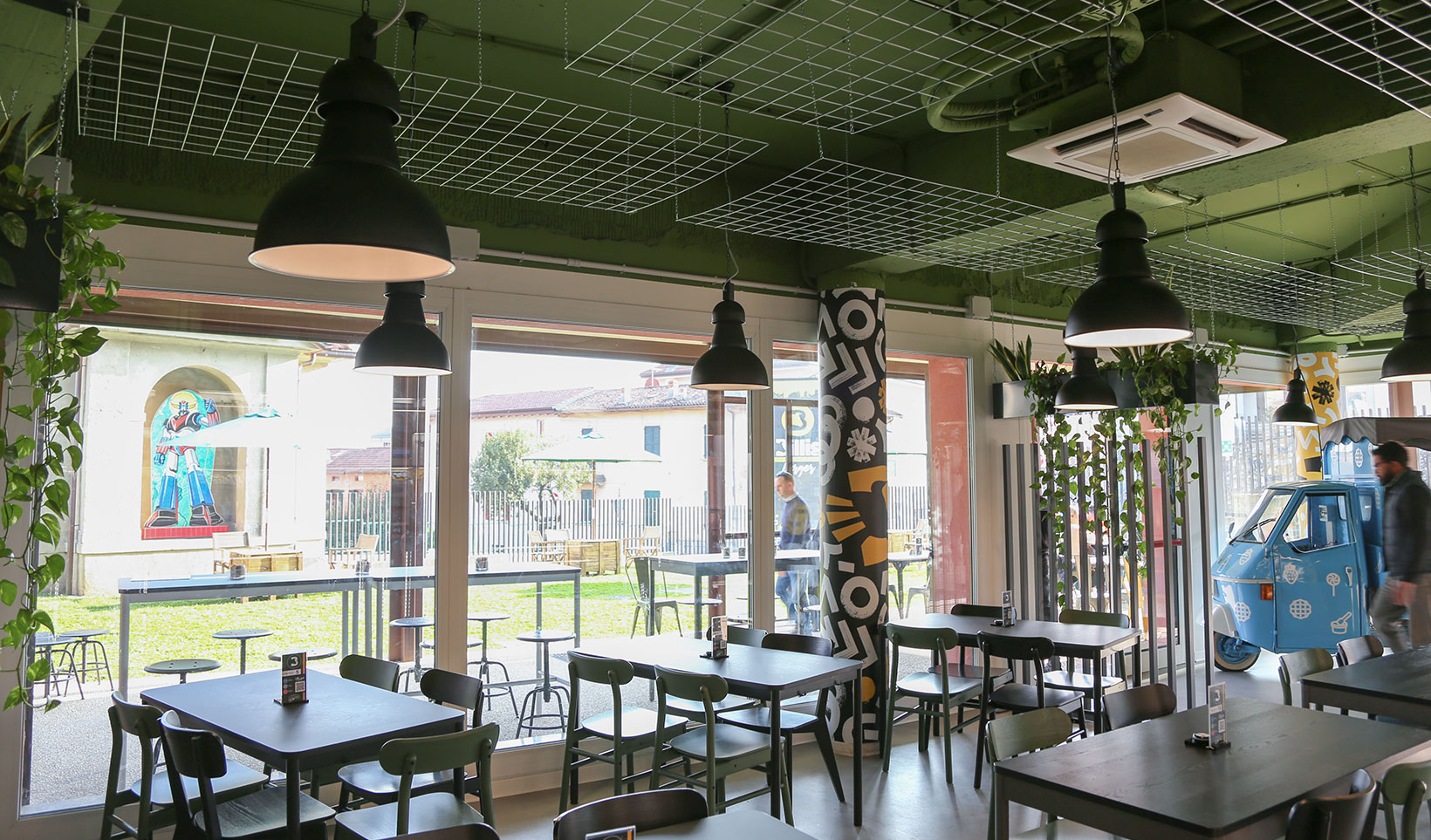 RCF Business Music Integrates Design and Acoustics at Lecco Hostel