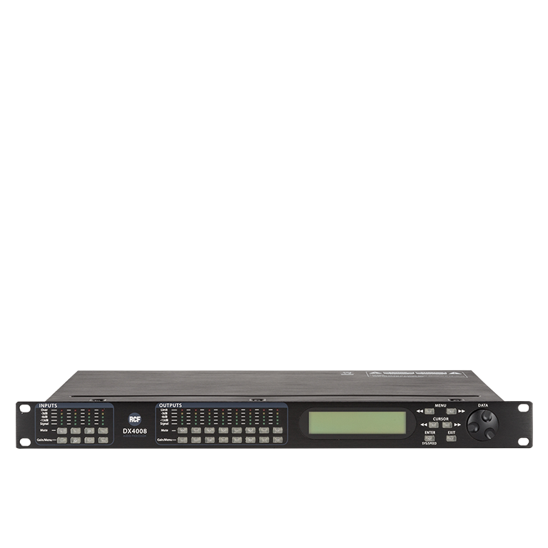 DX 4008 4 INPUTS, 8 OUTPUT DIGITAL PROCESSOR - RCF